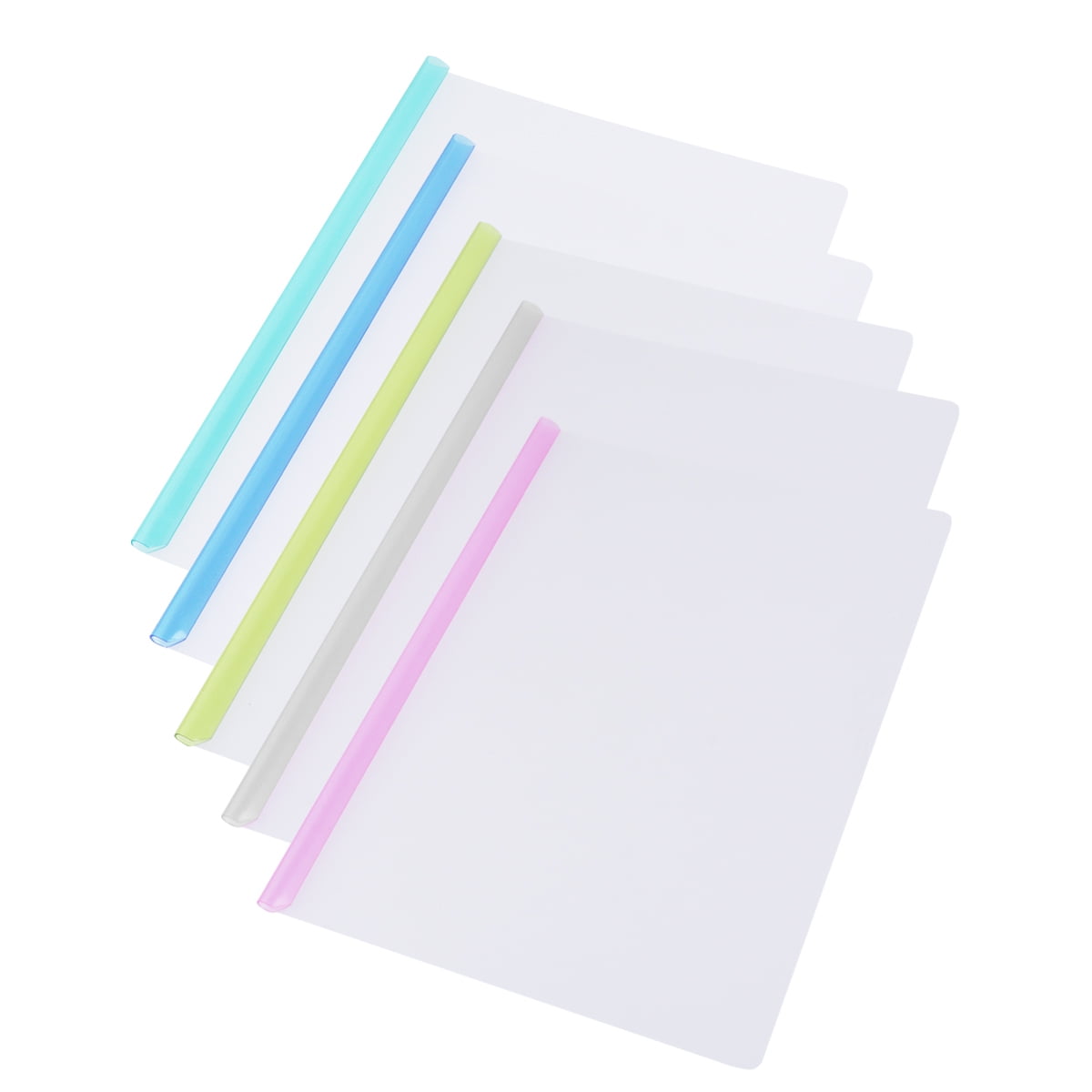 NICEXMAS 10 PCS Power Binder Folders Assorted Color Folder PCS File ...