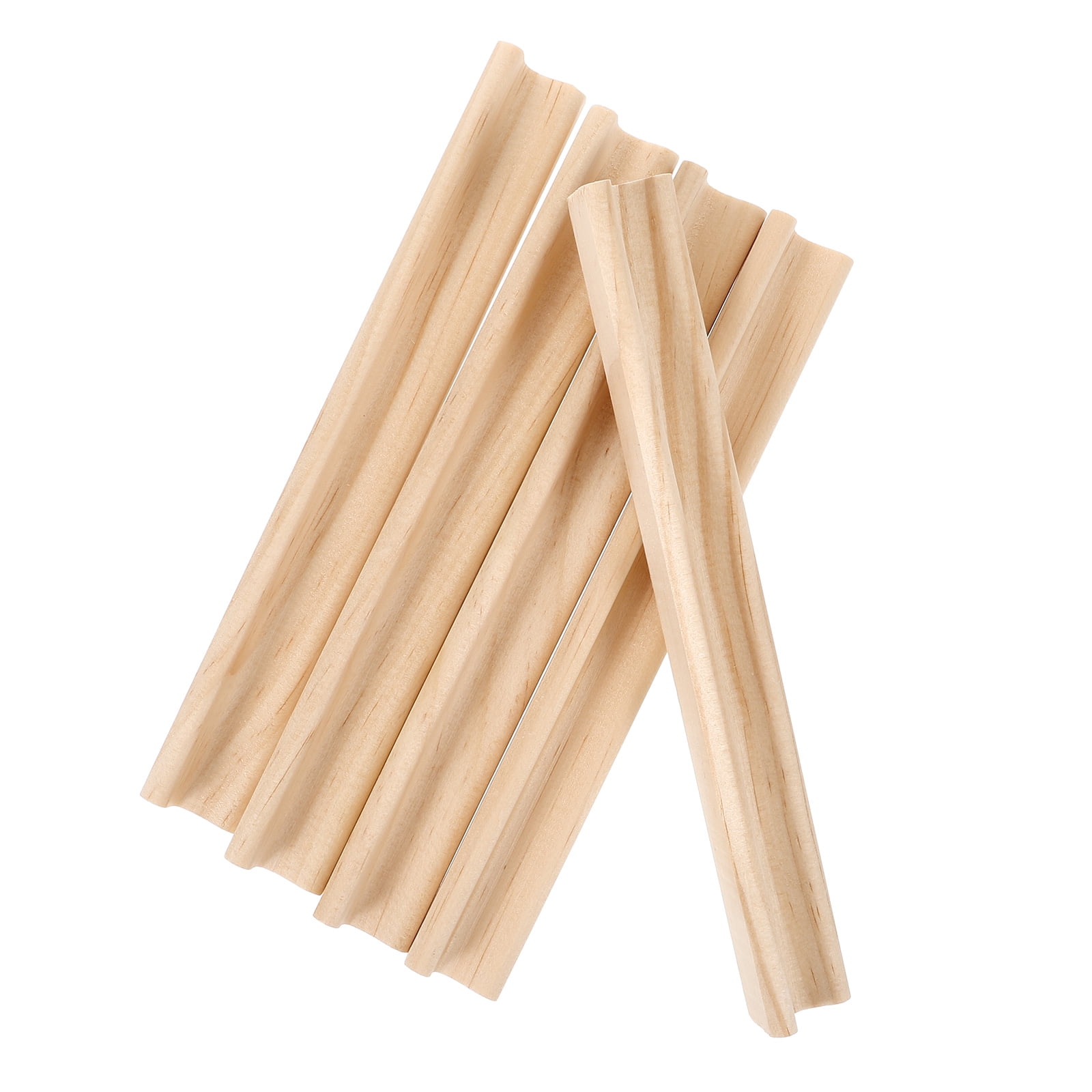 NICEXMAS 10 PCS Stands Show Rack Letter Batten Wood Letters Display ...