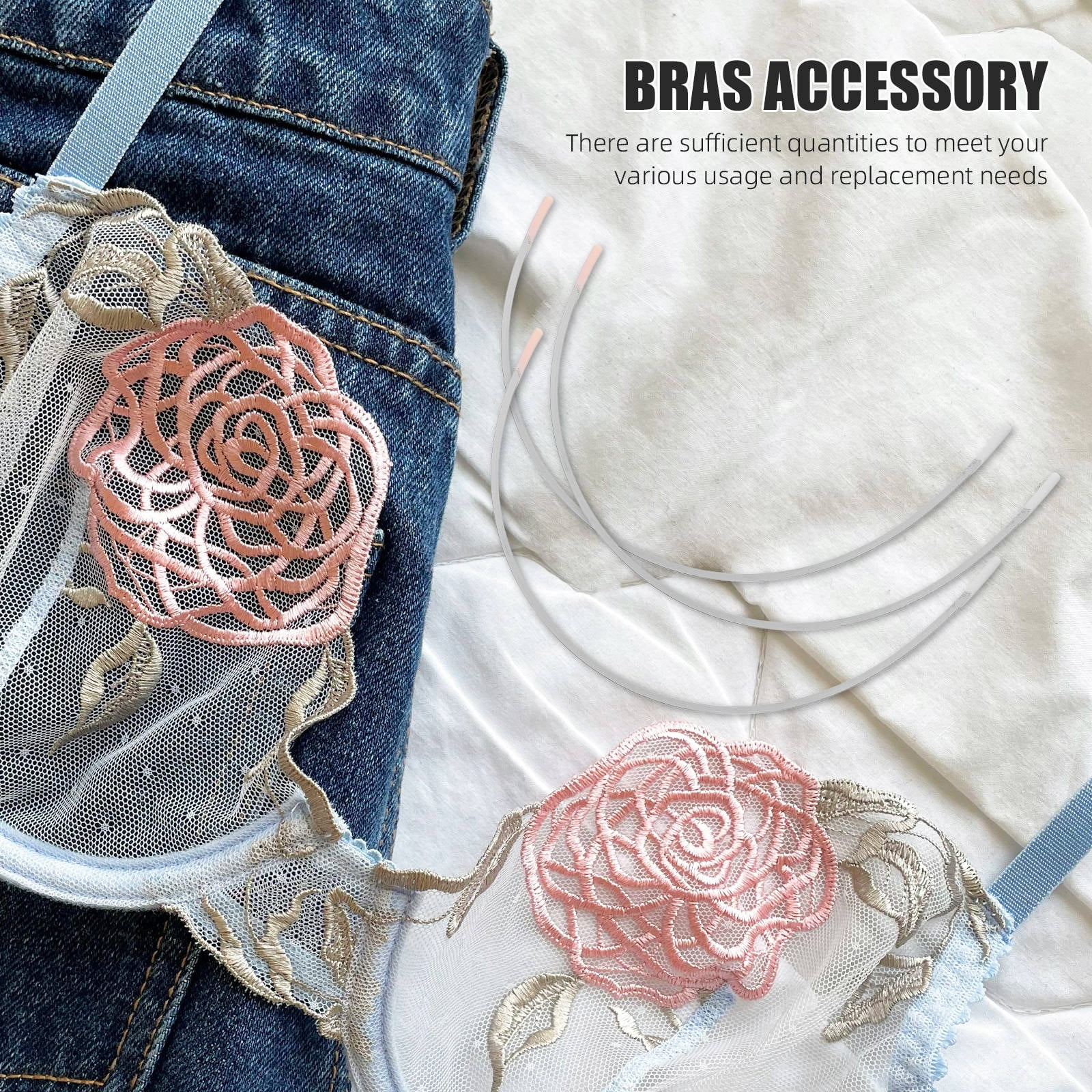 NICEXMAS 10 Pairs Wire for Bras Underwire with Tailor Shop Usage in ...