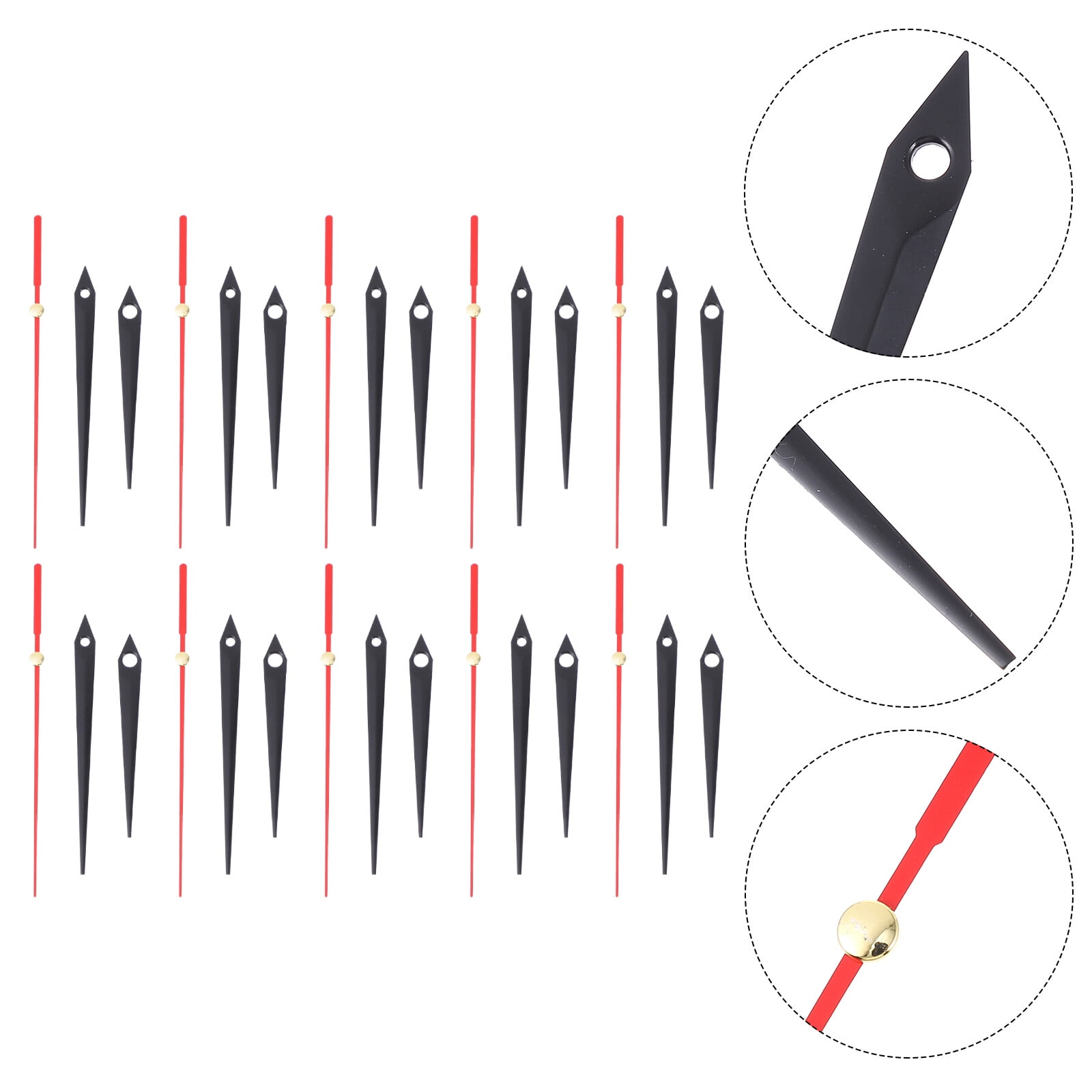 NICEXMAS 10 Sets Replacement Arms For Clocks Simple Design Diy Projects ...