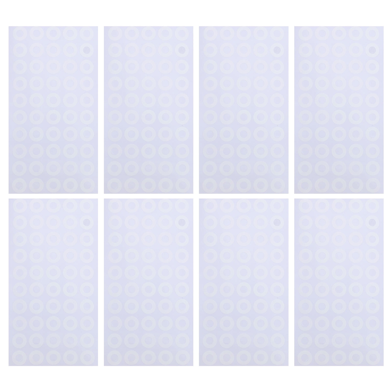 NICEXMAS 1000Pcs White Round Hole Punch Stickers for Paper ...