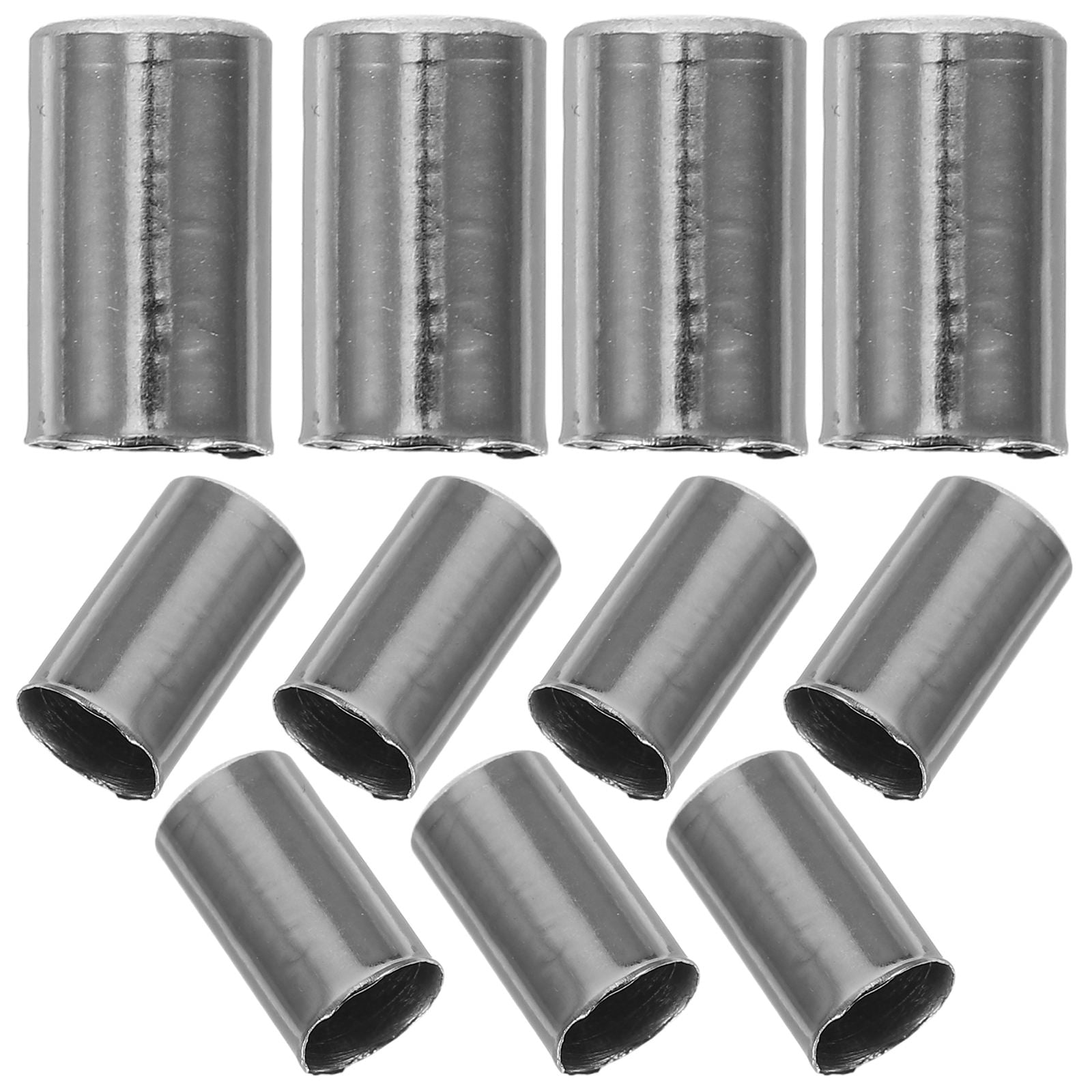 NICEXMAS 100Pcs Copper Bicycle Brake Cable End Caps Silver 5mm For Road Mountain Bikes - Walmart.com