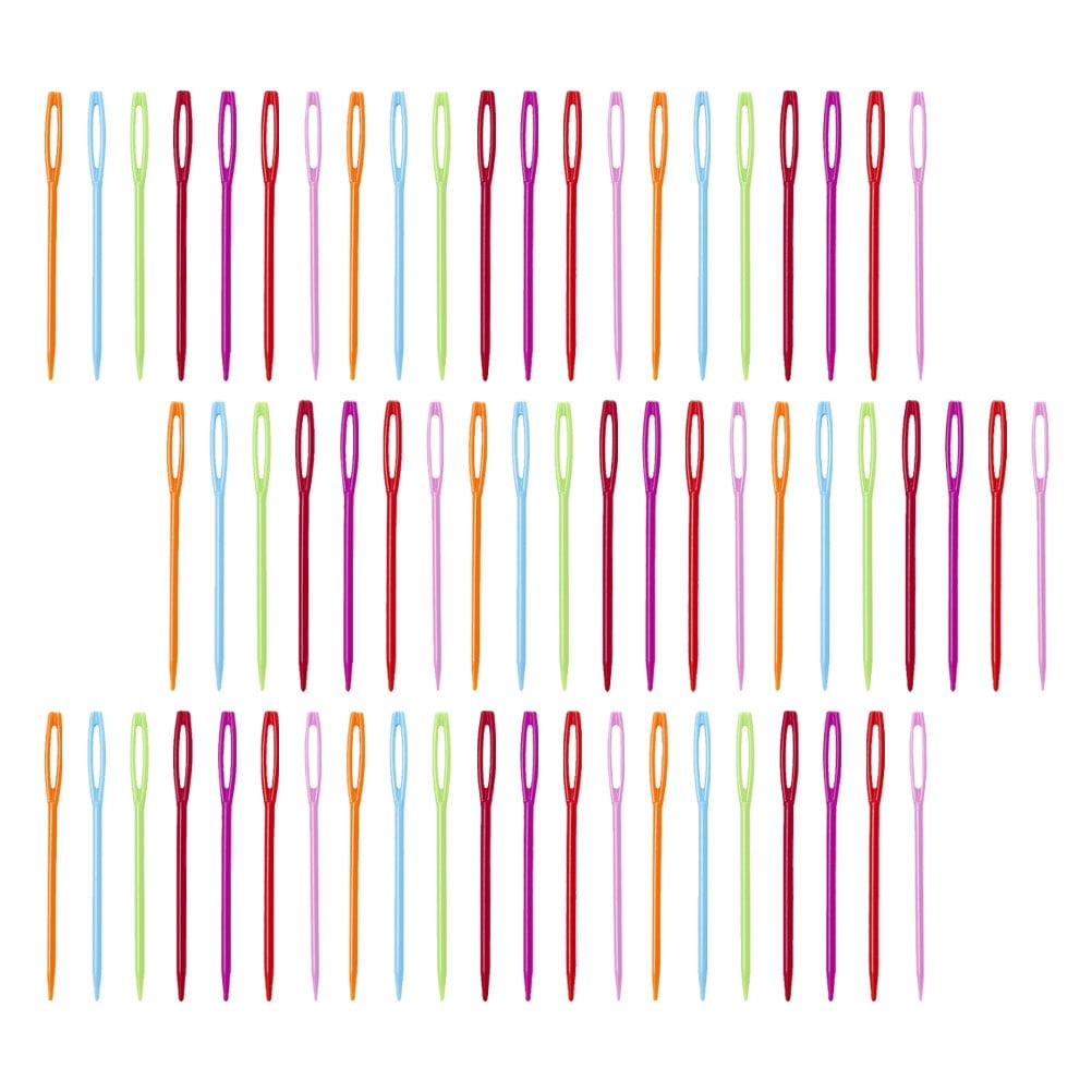NICEXMAS 100Pcs Sewing Needle Assorted Color For Knitting Home Use ...