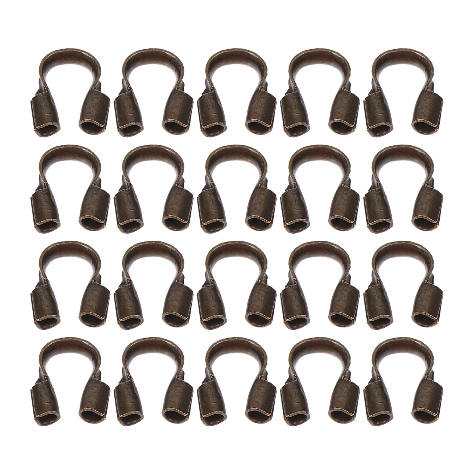 NICEXMAS 100Pcs U-Shape Metal Thread Protector for Jewelry Making ...
