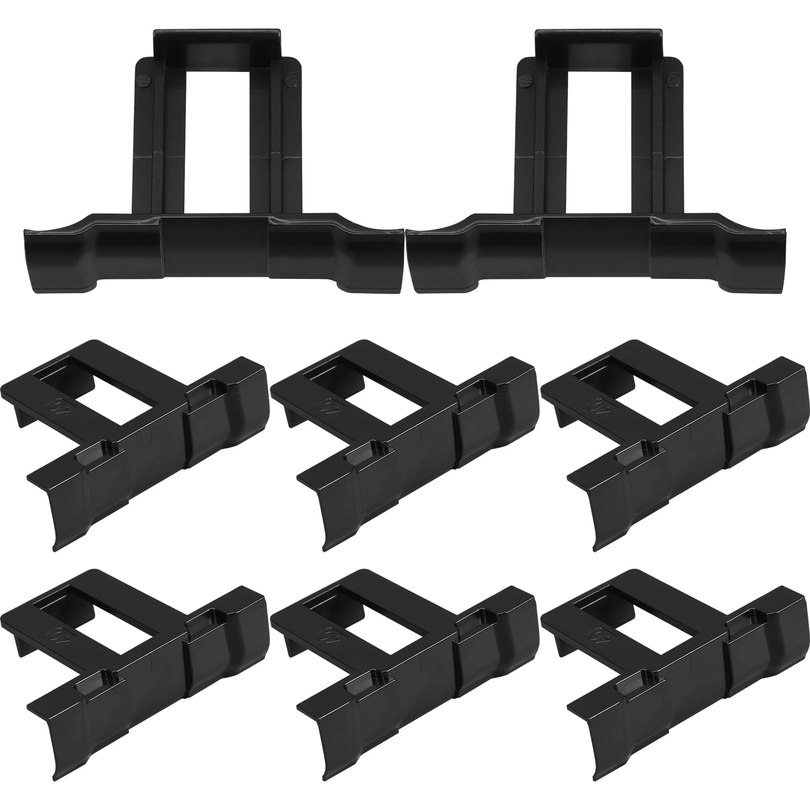 NICEXMAS Solar Panel Drainage Clip Black 10Pack 2.7X1.9X0.8In - Walmart.com