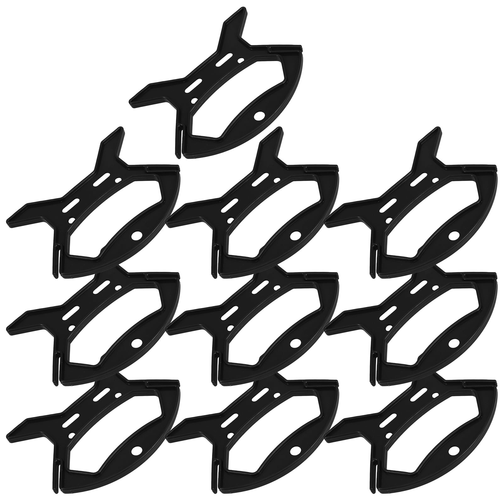 NICEXMAS 10Pcs Black Plastic Wire Winders for Extension Cord Cable ...