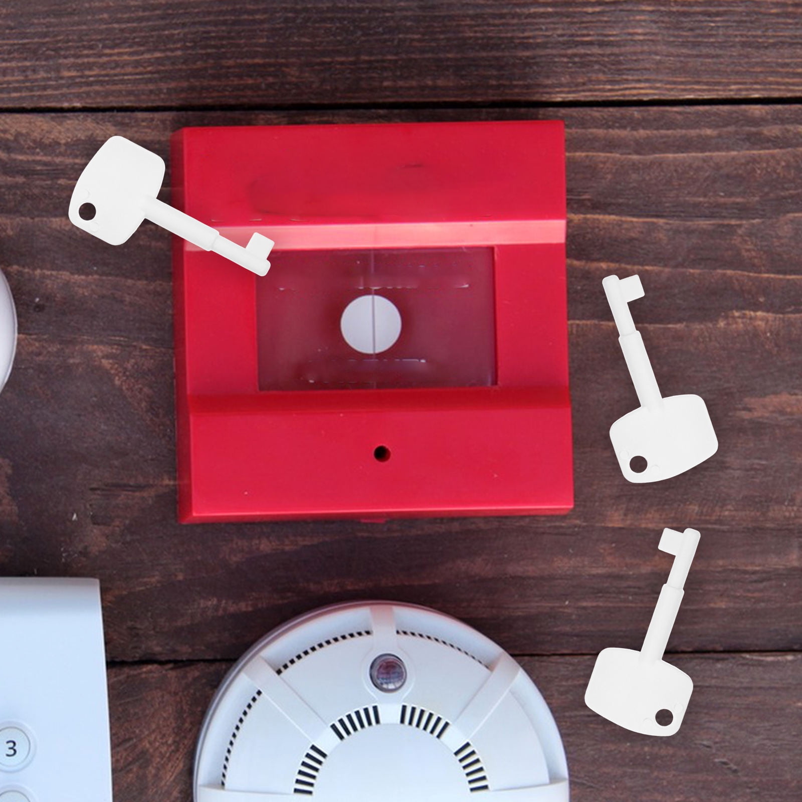 NICEXMAS 10Pcs Compact Plastic Reset Key for Emergency Stop Button ...