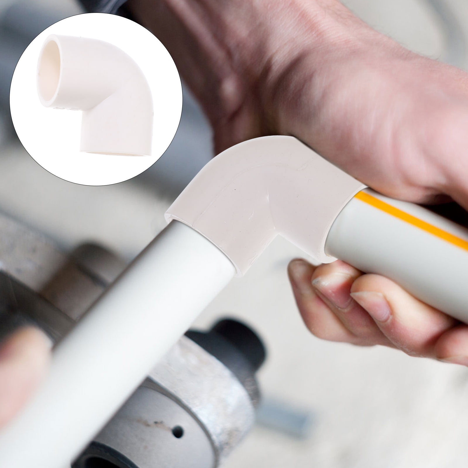 NICEXMAS Pvc Corner Connector Pipe Fitting White 10pcs - Walmart.com