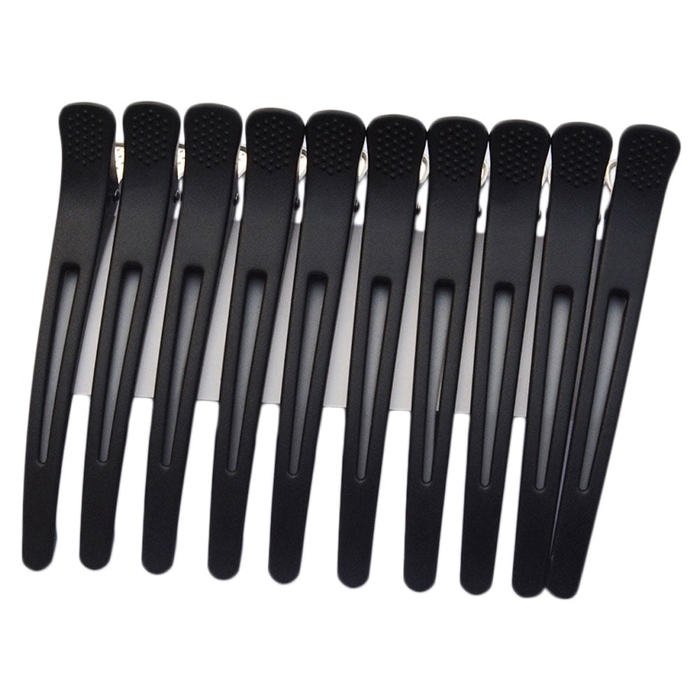 NICEXMAS 12pcs Haidressing Clips Plastic Duckbill Hair Clips Salon Hair ...