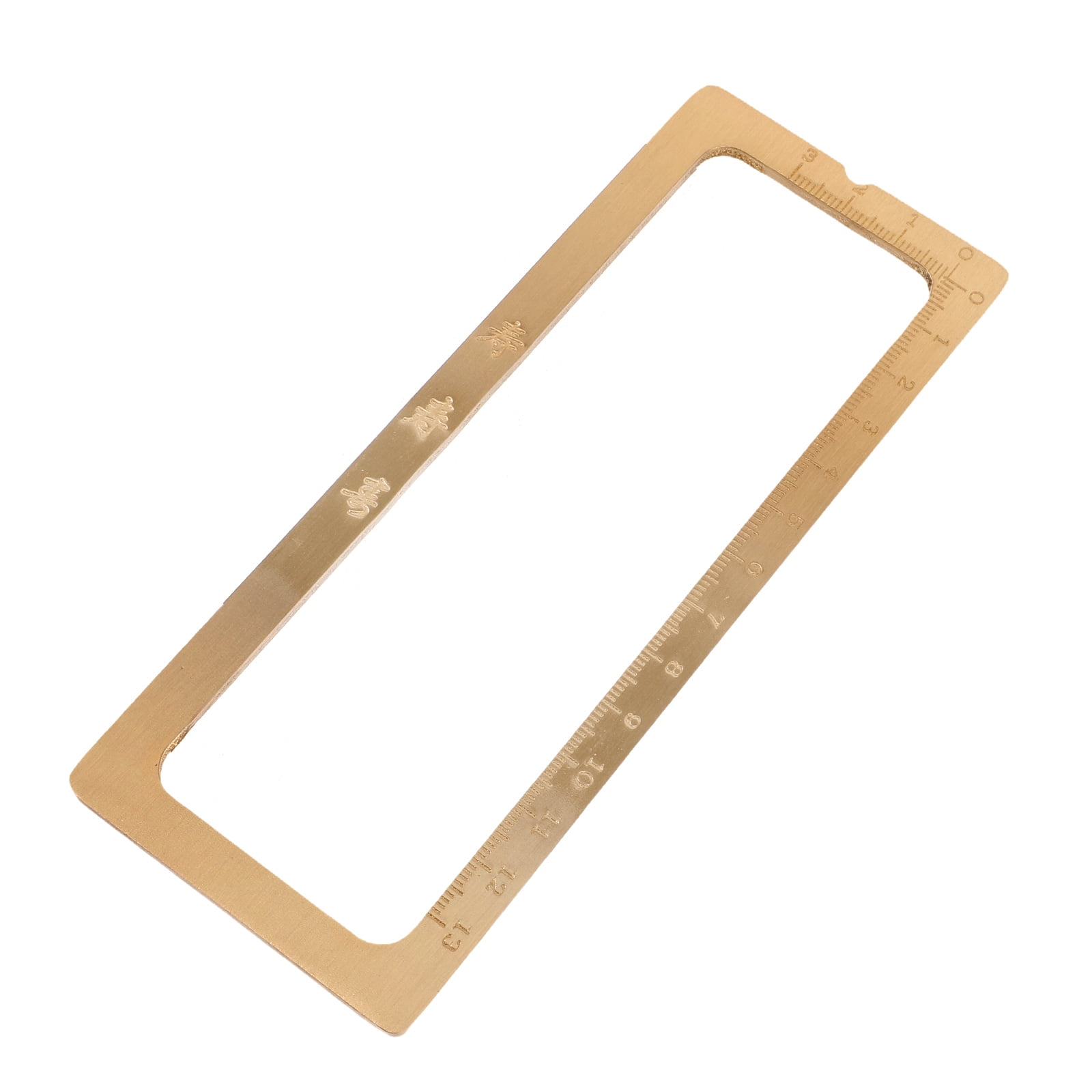 NICEXMAS 1Pack Rectangular Brass Paperweight for Calligraphy Practice ...