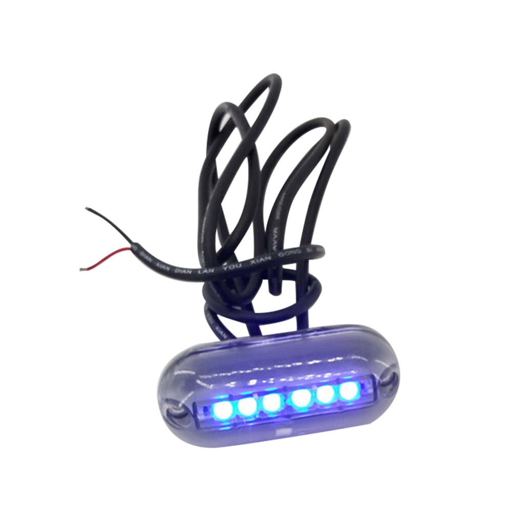 NICEXMAS Waterproof Marine Underwater LED Boat Lights IP68 Shockproof ...