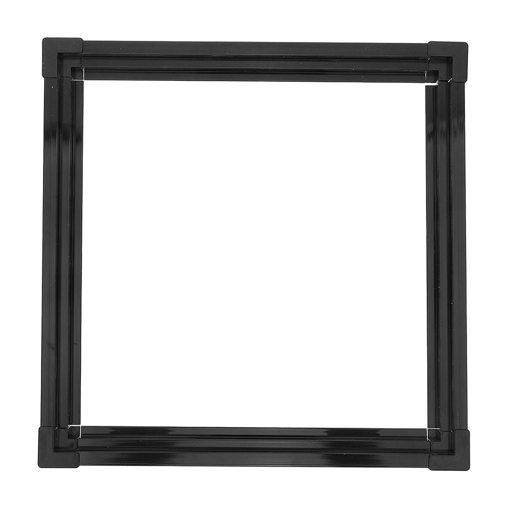 NICEXMAS 1Pcs Black Plastic Edge Protector for Fish Tank with Sliding ...