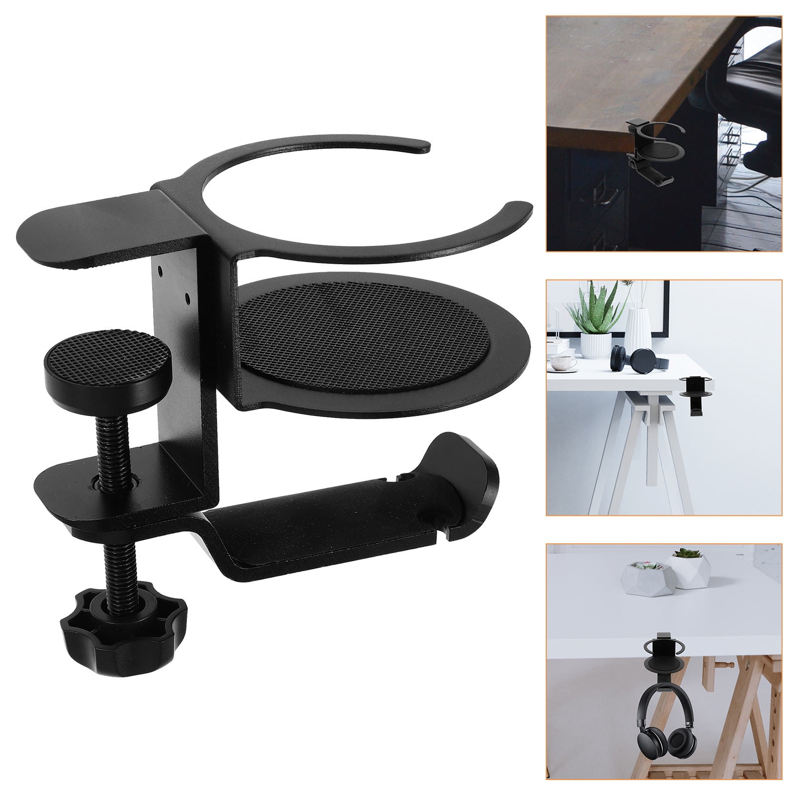 NICEXMAS 1Pcs Gaming Headset Stand Holder 15x4.7in 360-Degree Rotation ...