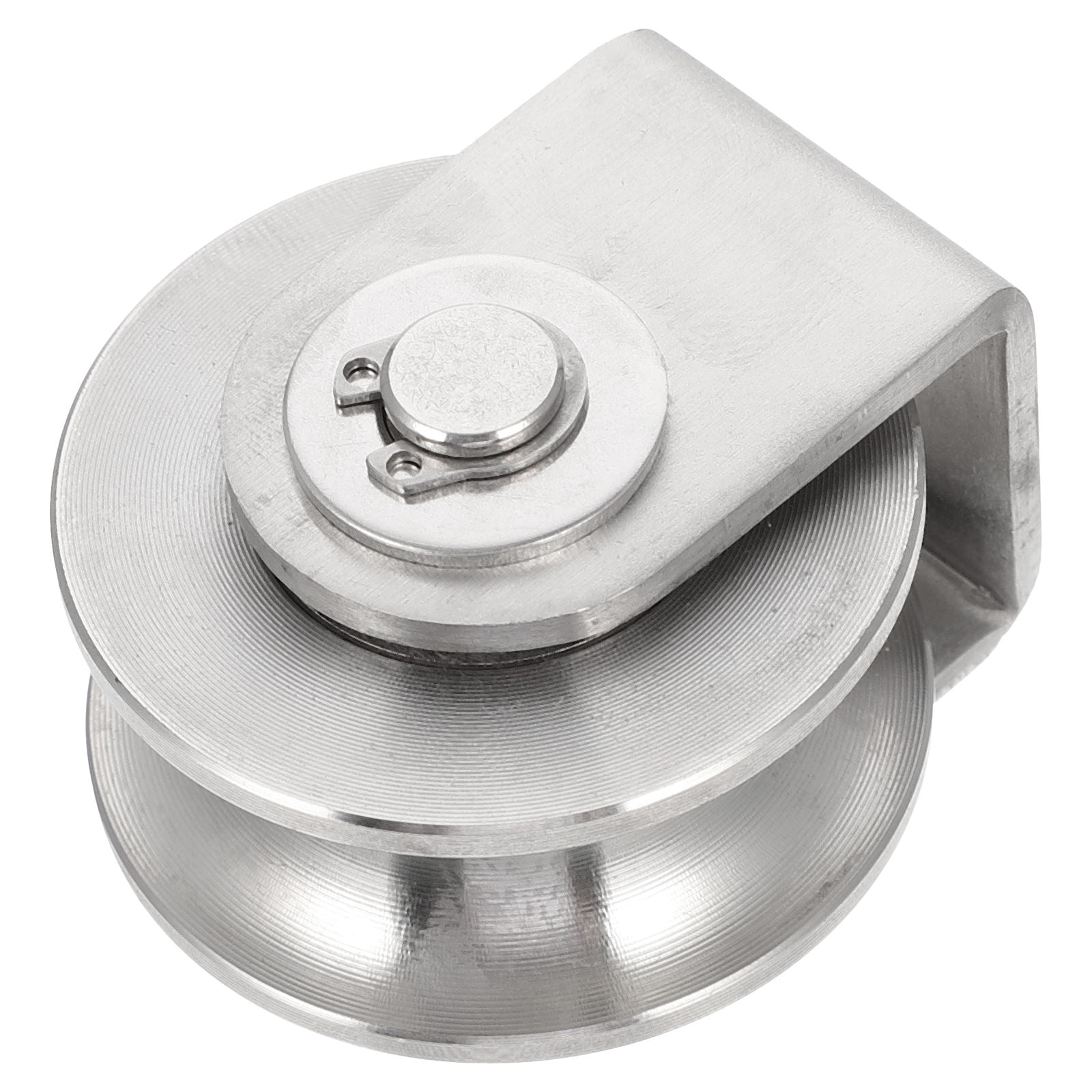 NICEXMAS Bearing Lifting Pulley Single Pulley Block Stainless Steel ...