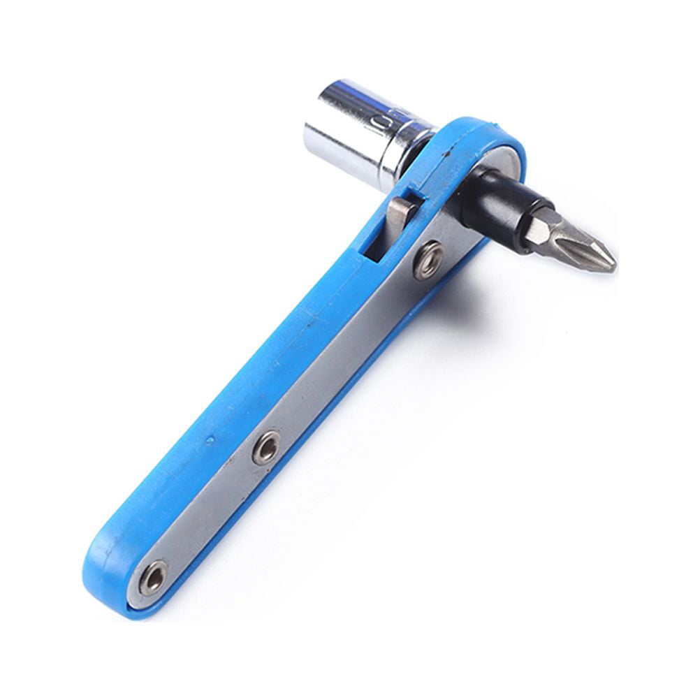 NICEXMAS 1Set Small Ratchet Wrenches Angled Shape Plastic and Steel ...