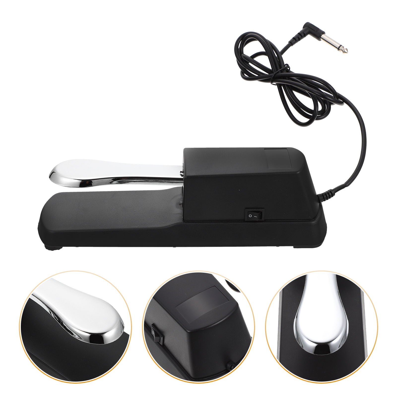 NICEXMAS 1Set Sustain Pedals for Keyboard with Abs and Alloy Steel for ...