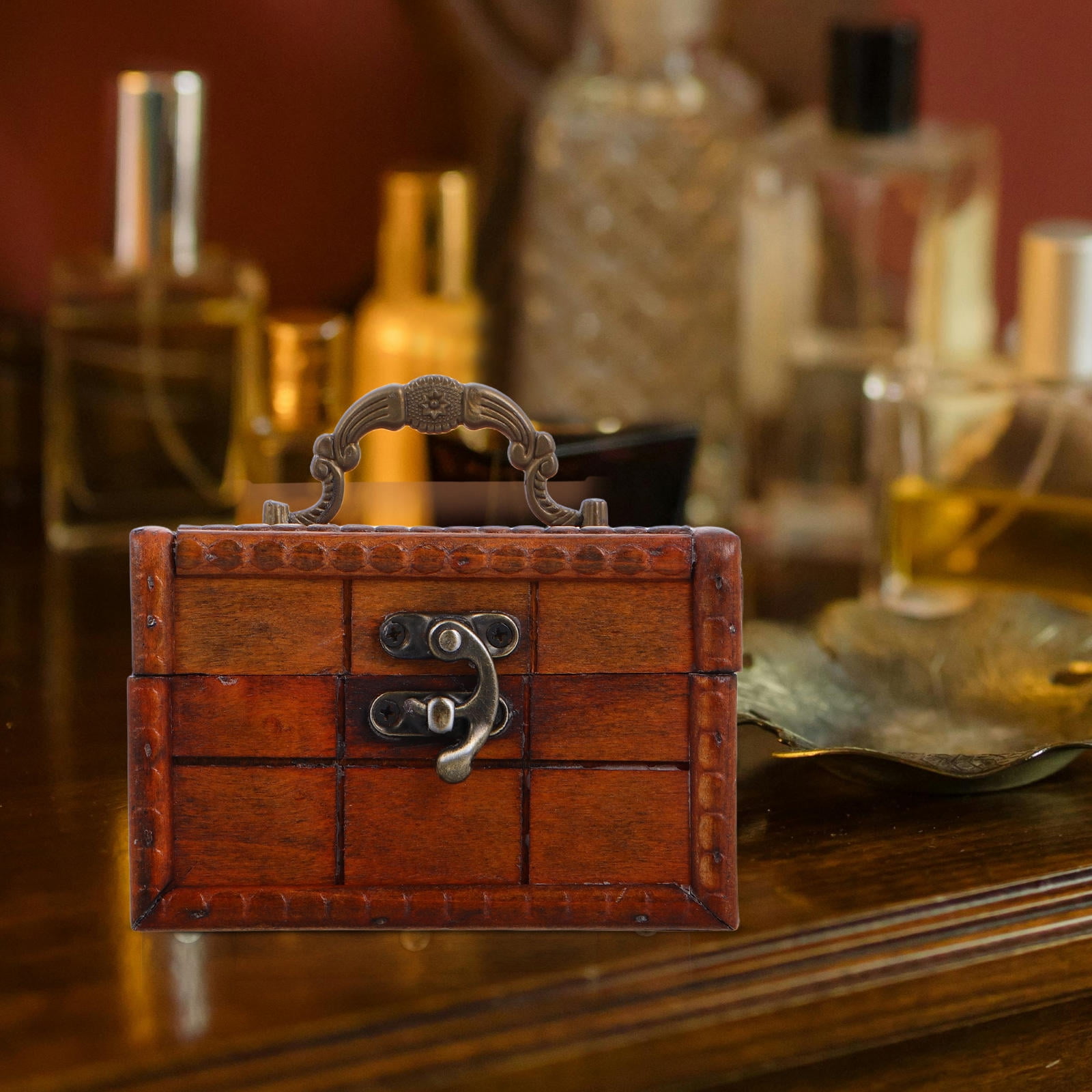 NICEXMAS 1Set Treasure Chest Box for Jewelry and Accessories Storage 11 ...