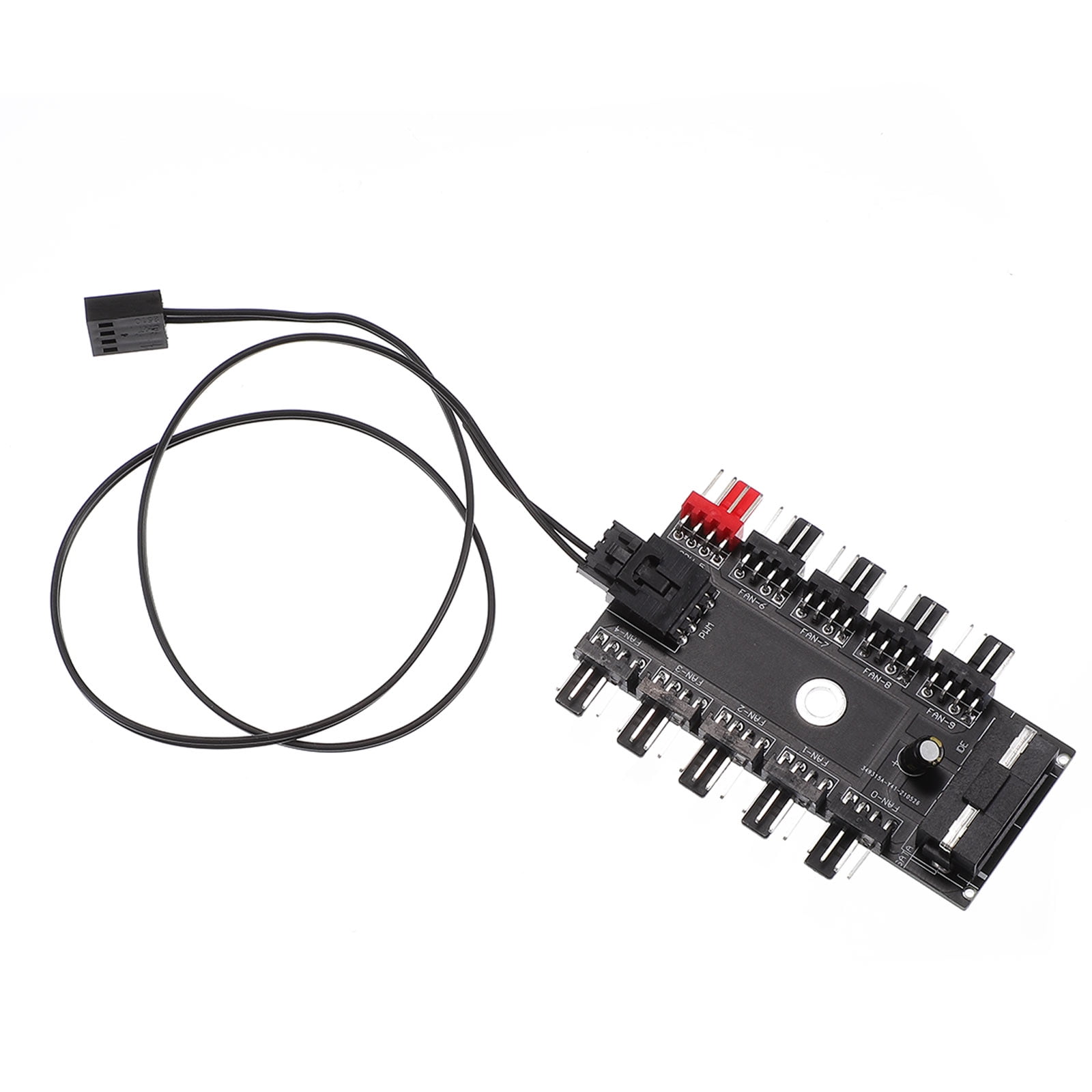 NICEXMAS 1pc Cooling Fan Hub Desktop Computer Case Fan Hub Office ...