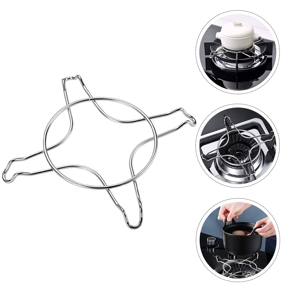 NICEXMAS 1pc Wok Rack Fixed Support Stove Stand Stove Rack for Cookware ...