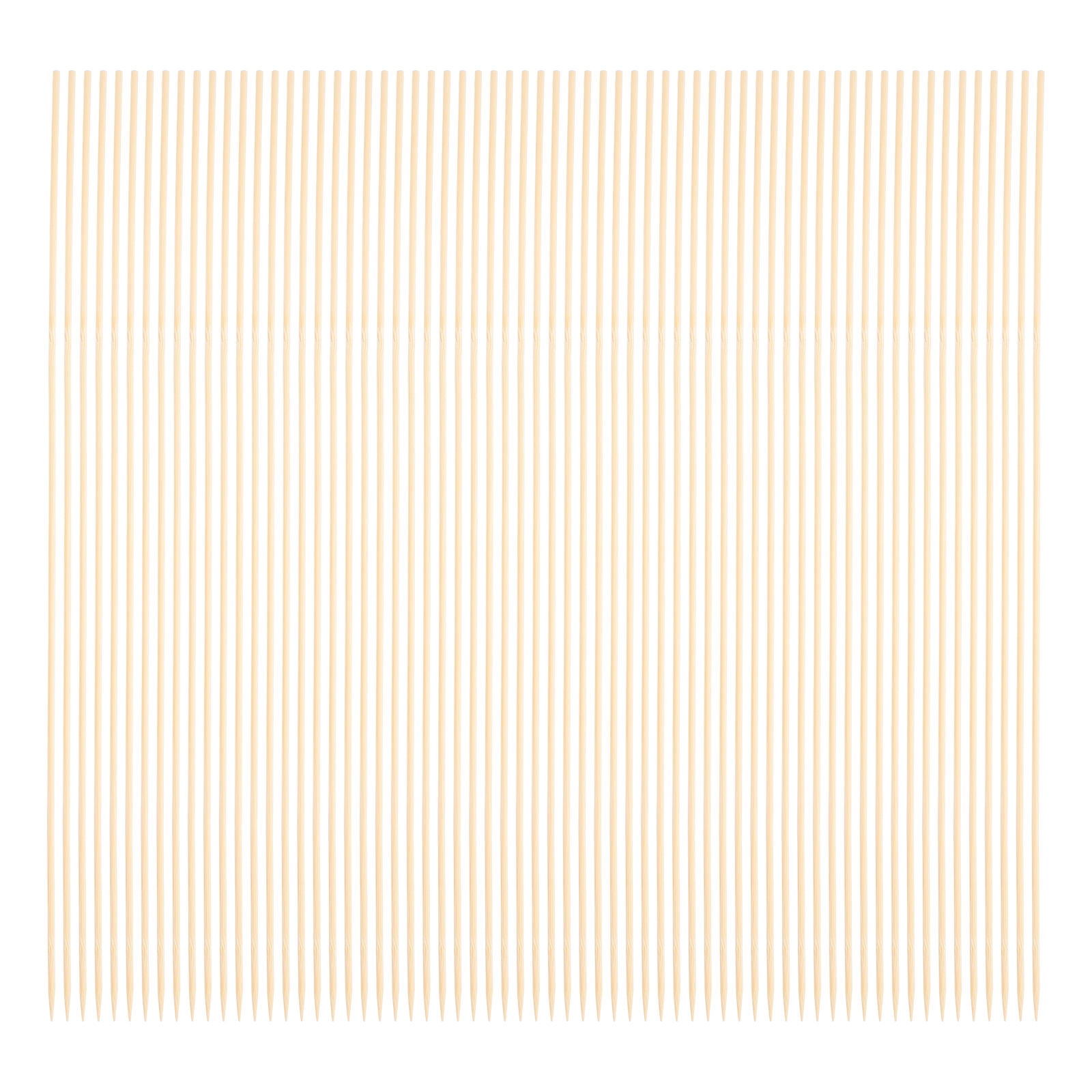 NICEXMAS Barbecue Sticks Meat Skewer Rods Bamboo 2 Packs 100 Sticks Per ...