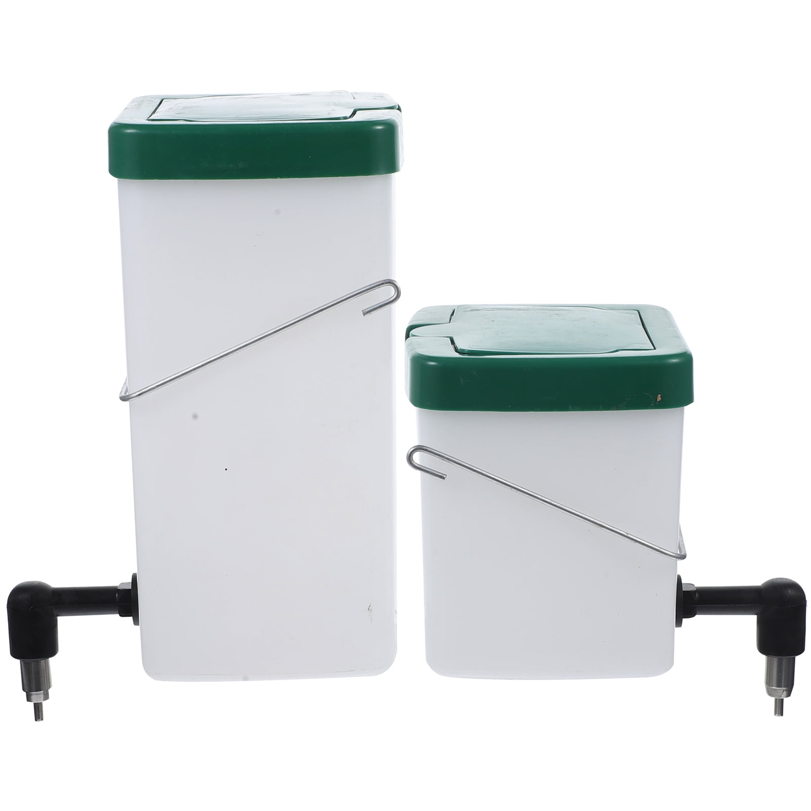 NICEXMAS 2 Pcs Automatic Animal Rabbit Water Fountain Feeder - Walmart.com