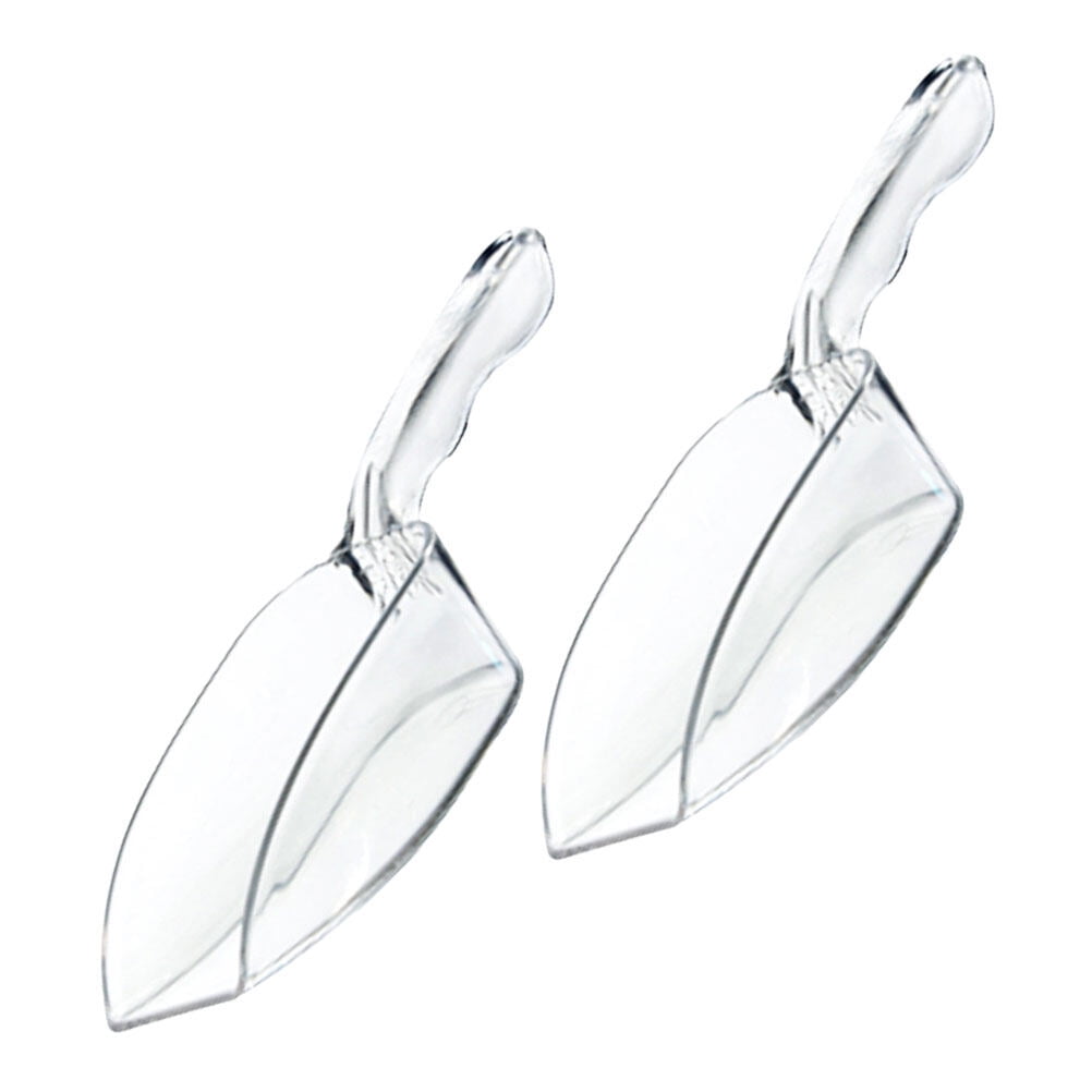 NICEXMAS 2 Pcs Transparent Shovel Snow Ice Maker Machine Scoop Scooper ...
