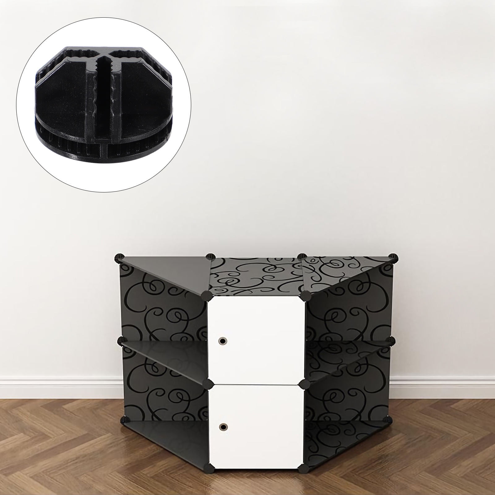 NICEXMAS 20 Pcs Buckle Shelf Connectors Wire Cube Connectors Pin Cube ...