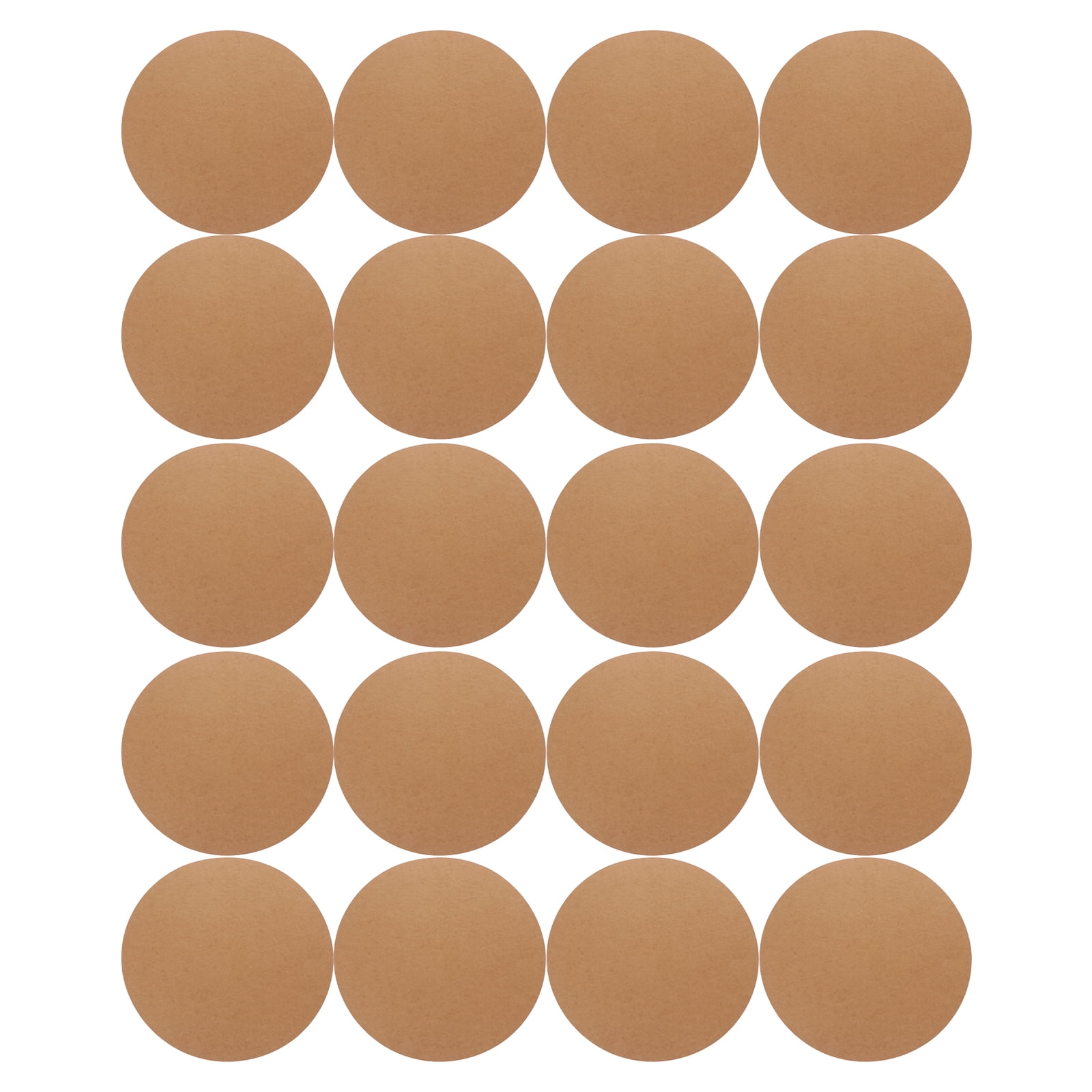 NICEXMAS 20 Pcs Painting Cardboard Round Cardboard Round DIY Cardboard ...