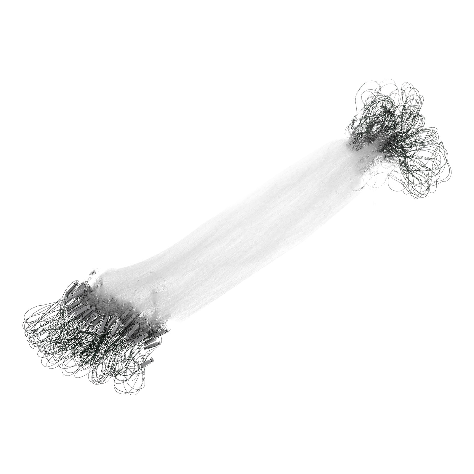 NICEXMAS 25m 1 Layers Fishing Net Monofilament Fishing Gill Network ...