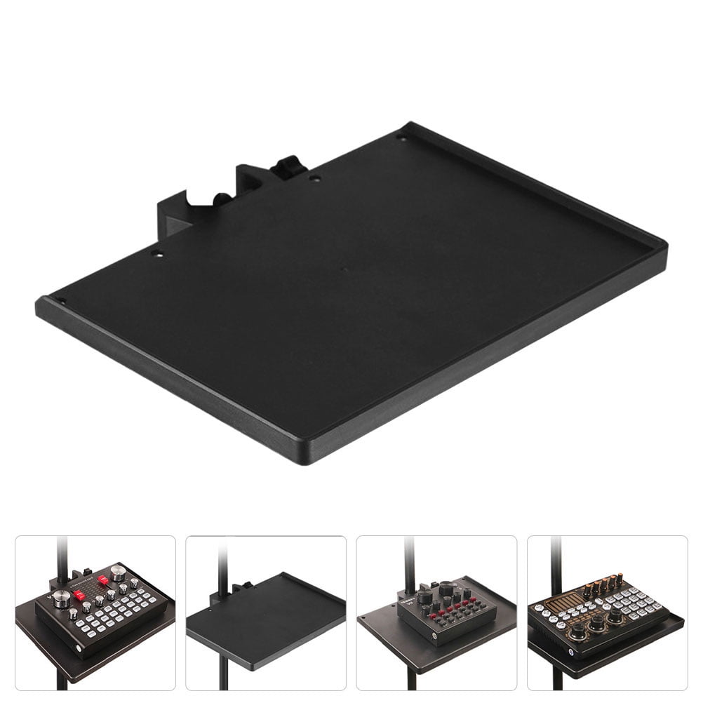 NICEXMAS 2Pack Black Rectangular Microphone Mount Rack for Content ...