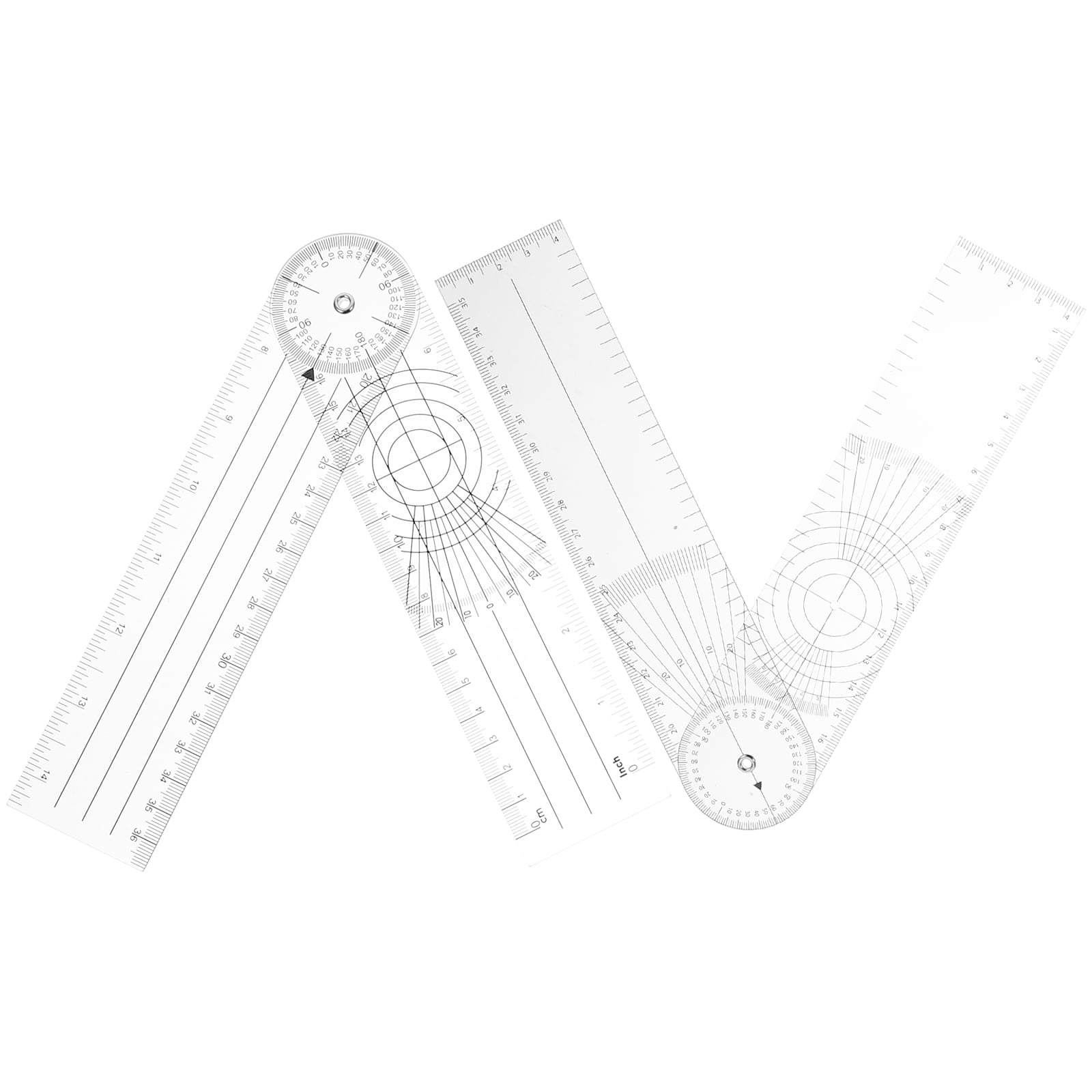 NICEXMAS Medical Ruler Goniometer for Clinical Use 2Pcs - Walmart.com