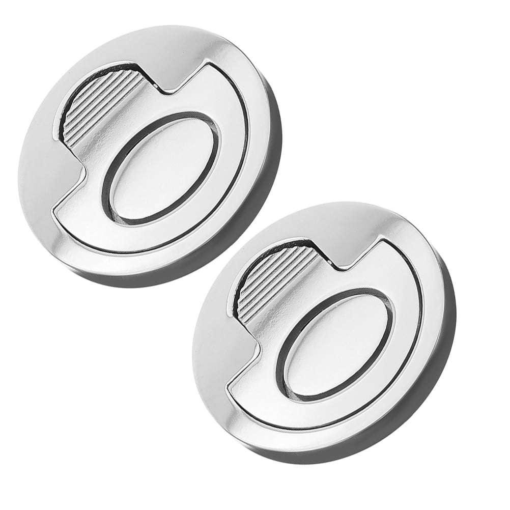 NICEXMAS 2Pcs Flush Handle for Boat Hatch Pulls Deck Latches 5.00X5 ...