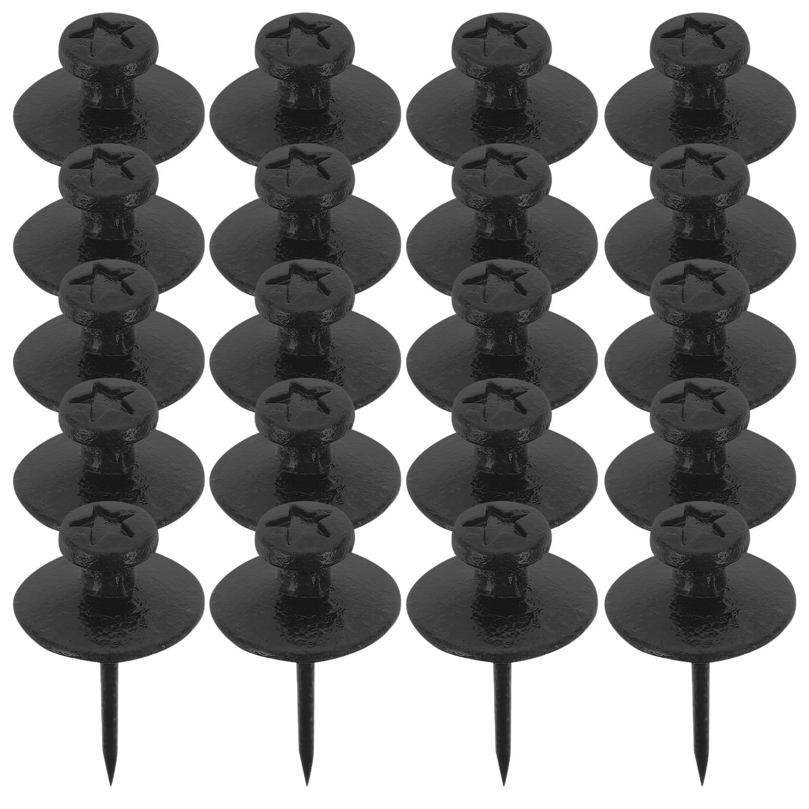 NICEXMAS 30 Pcs Cork Boards for Walls 🏢 Thumbtack Simple Design Push ...