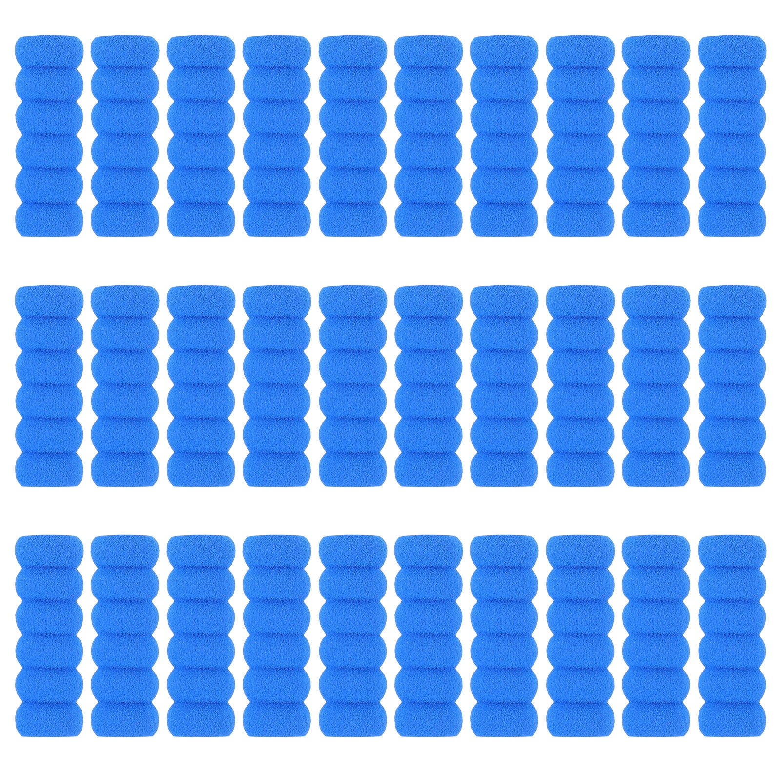 NICEXMAS 30Pcs Pen Sleeves for Pencil Accessories Blue Sponge Grip ...