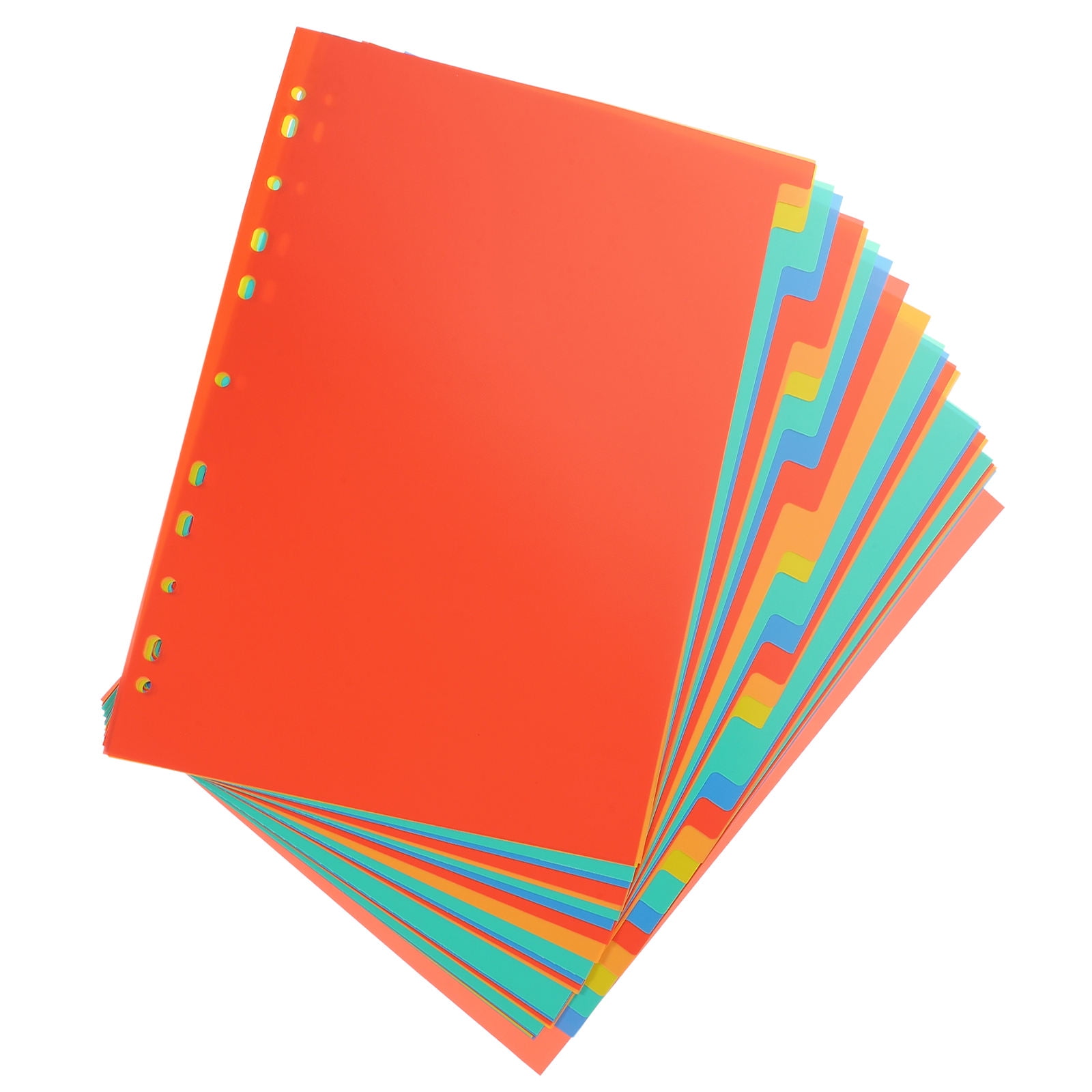 NICEXMAS 31 Sheets Office Subject Divider Binder Notebook Index Page ...