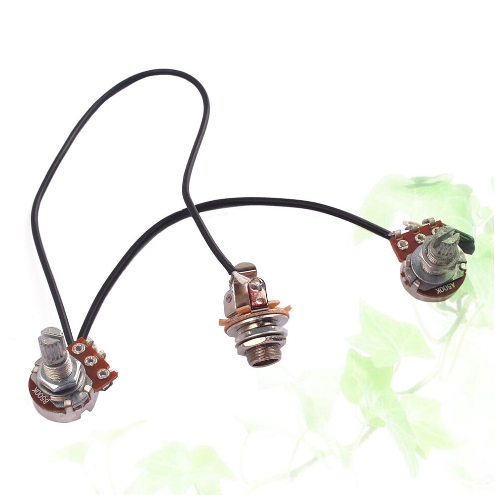 NICEXMAS 3Pcs Potentiometer A250K B50OK for Electric Guitar Bass Effect ...