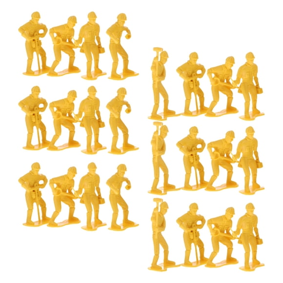 Toy Construction Worker Figures