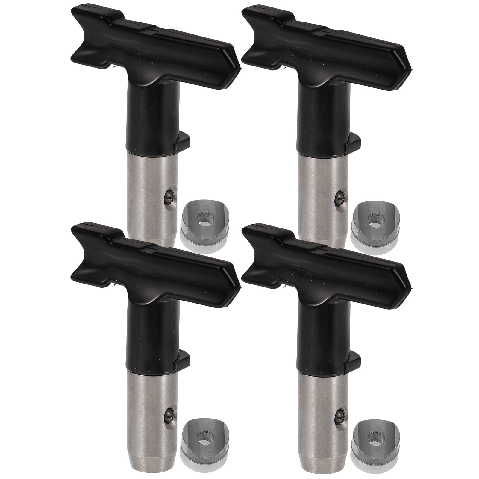 NICEXMAS 4Pcs Assorted Color Airless Sprayer Attachment Nozzle For Commercial Buildings And Home ...