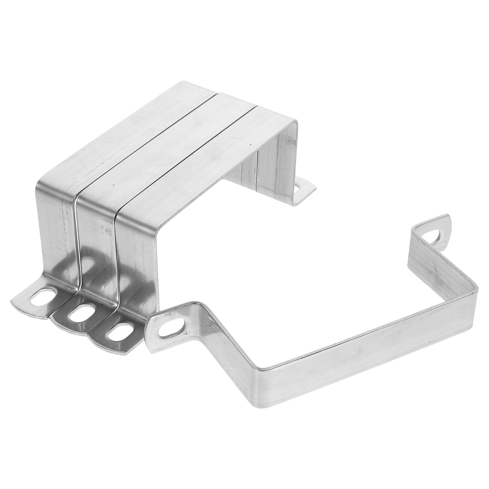 NICEXMAS Fixing Clamp Pipe Holder Stainless Steel 4Pcs Clamping ...