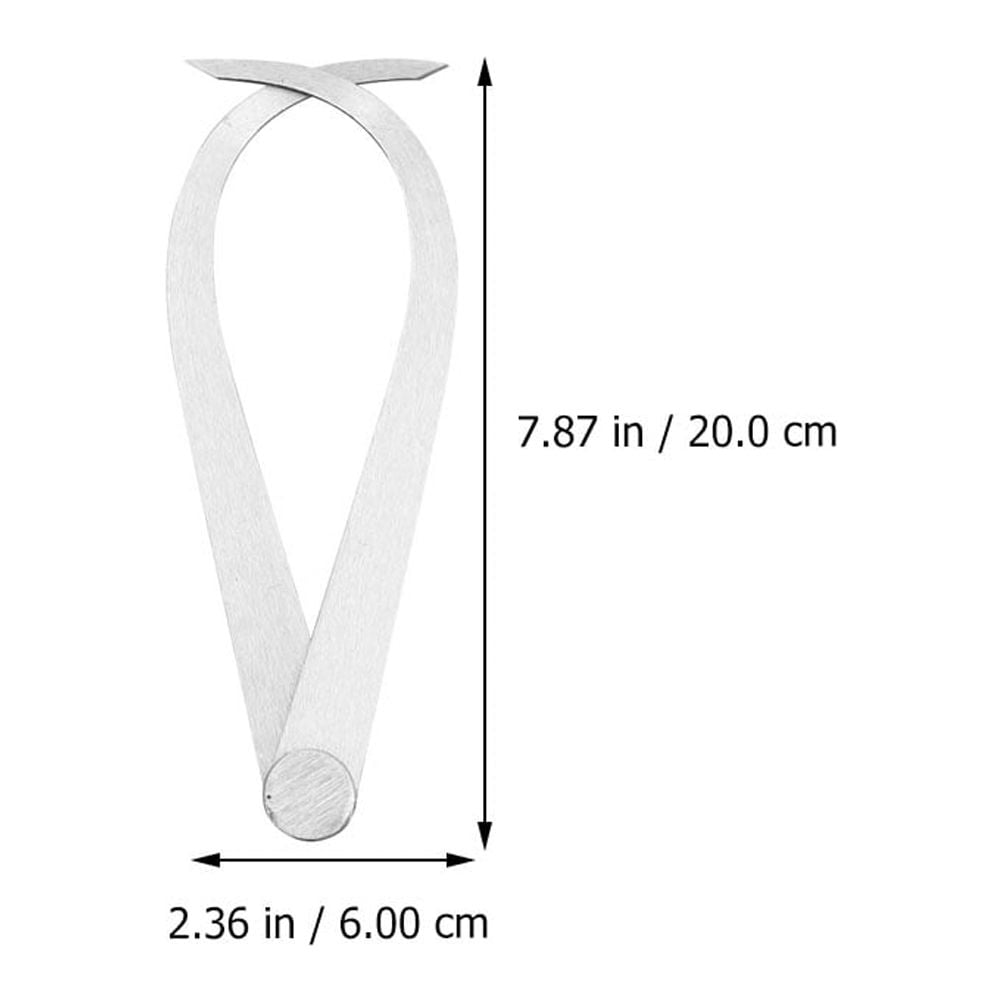 NICEXMAS 4Pcs Silver Compact Caliper for Art Projects Sculpture Carving ...