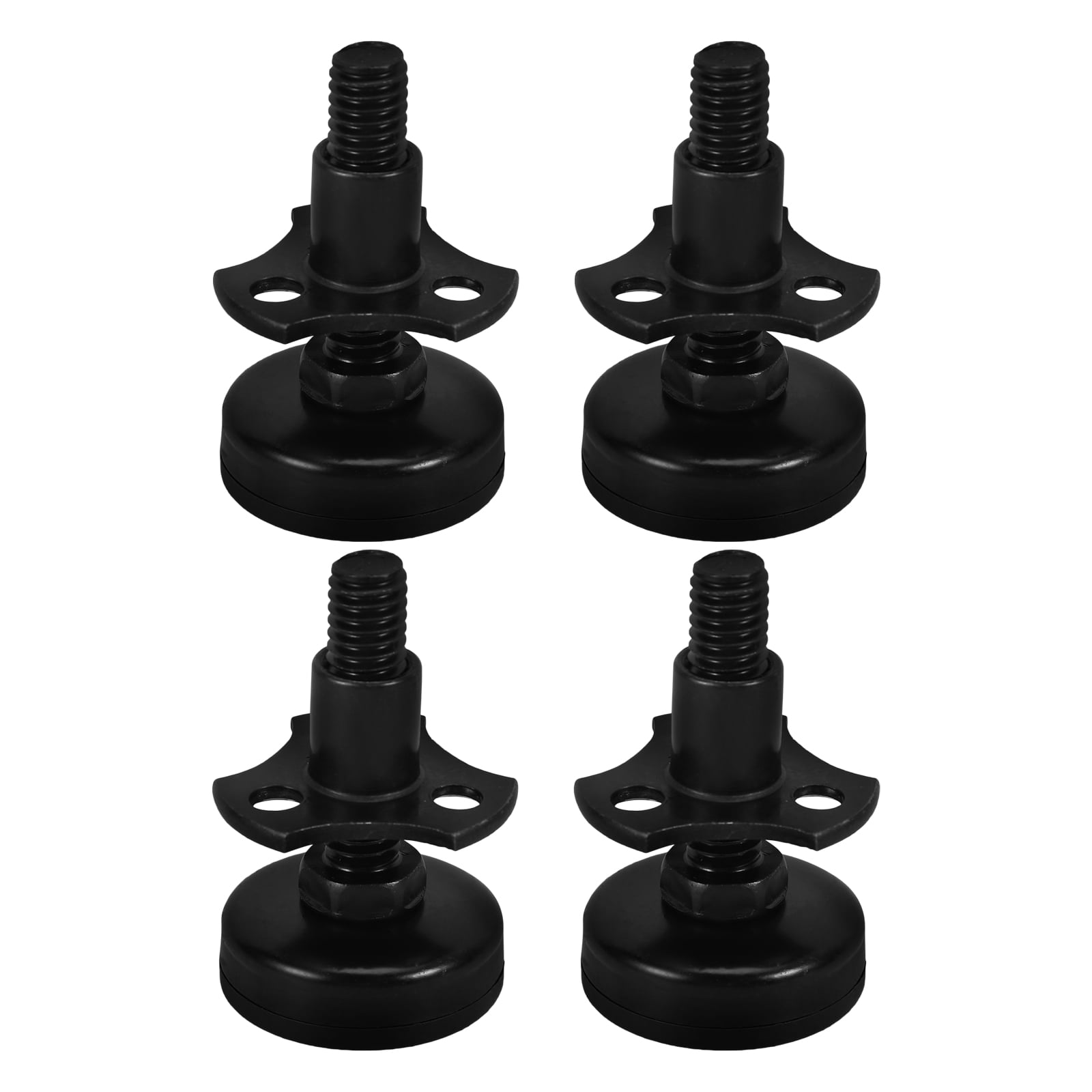 NICEXMAS Furniture Height Adjuster Carbon Steel 4Pcs 1.97X1.38X1.38in ...