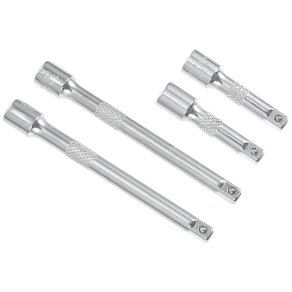 NICEXMAS 4Set Ratchet Wrench Extension Socket Tools Silver for Repair ...