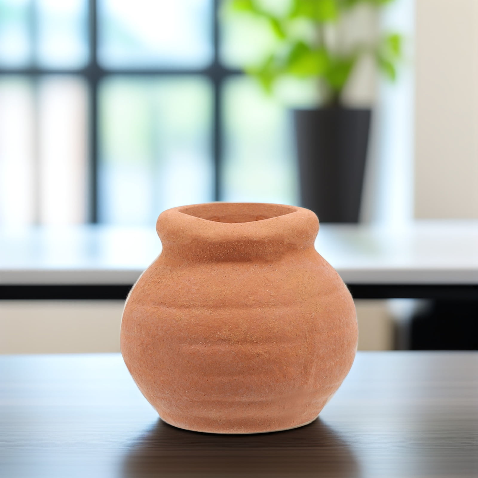 NICEXMAS 4pcs Small Clay Pots for Succulent Nursery Mini Terracotta ...