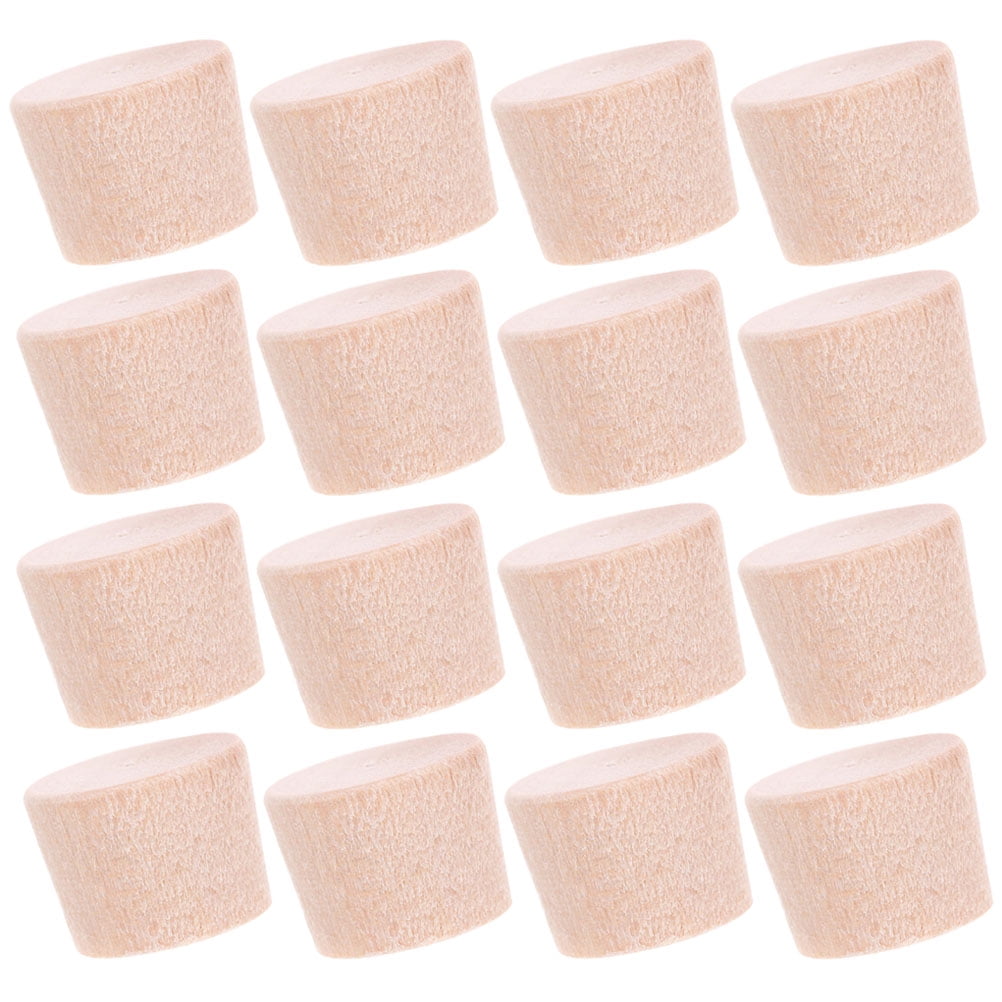 NICEXMAS 50Set Wood Furniture Plug Conical Shape for Concealing Holes ...