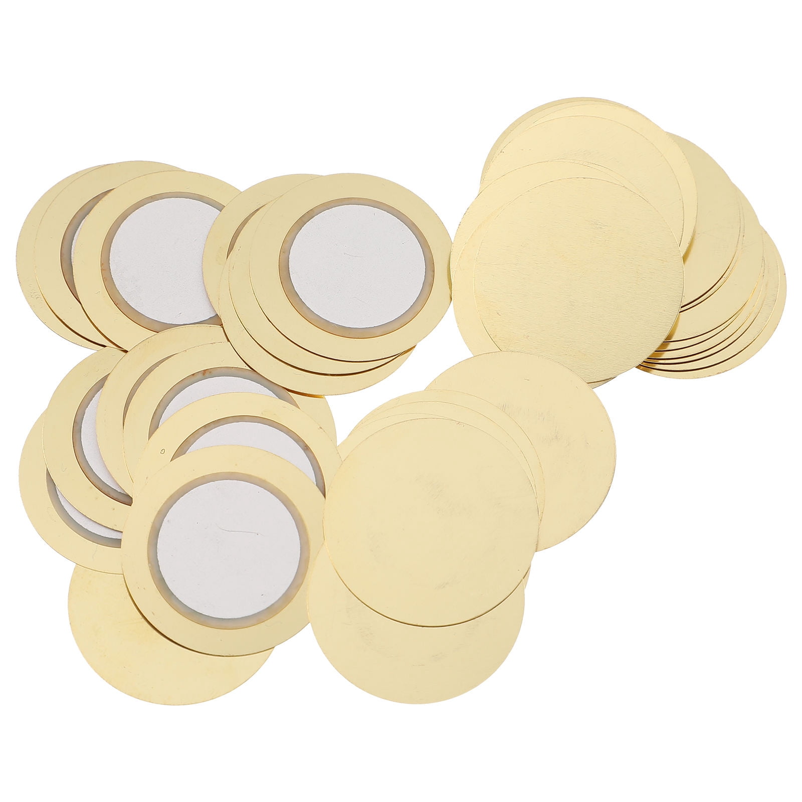 NICEXMAS 50pcs Piezo Discs Acoustic Pickup Transducer Trigger Buzzer ...
