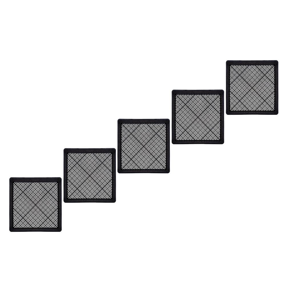 NICEXMAS 5Pack Grow Tray Black PP Sowing Trays For Balcony Planting ...