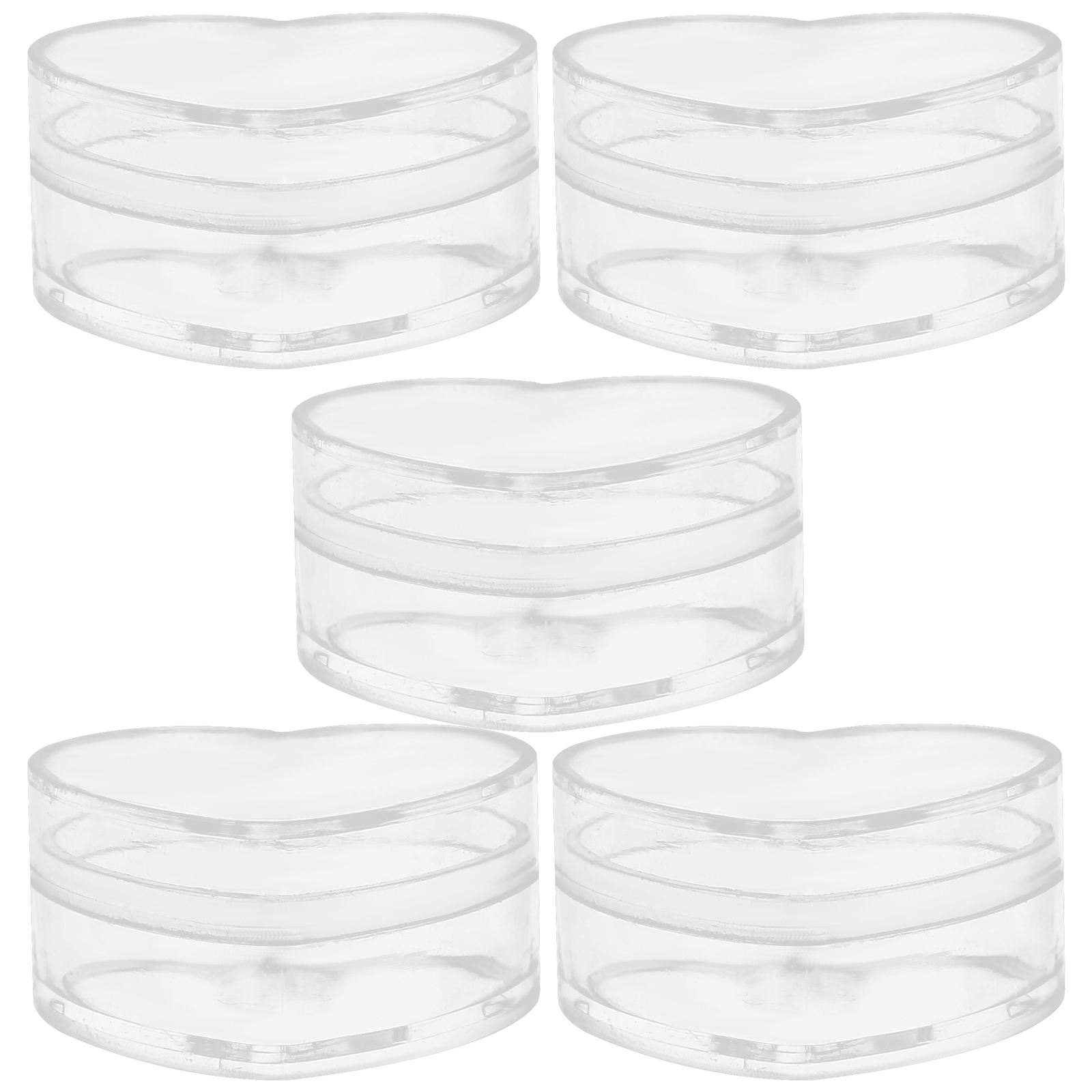 NICEXMAS 5Pcs Heart Shaped Favor Container In Simple And Practical ...