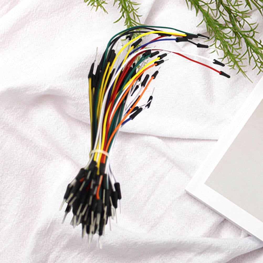 NICEXMAS 65Pcs Breadboard Jumper Wires Assorted Color for Circuit ...