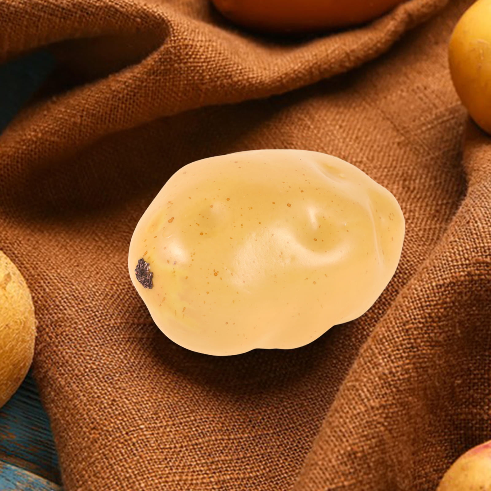 NICEXMAS 6Pcs Foam Potato Model Realistic Vegetable Models Kitchen ...