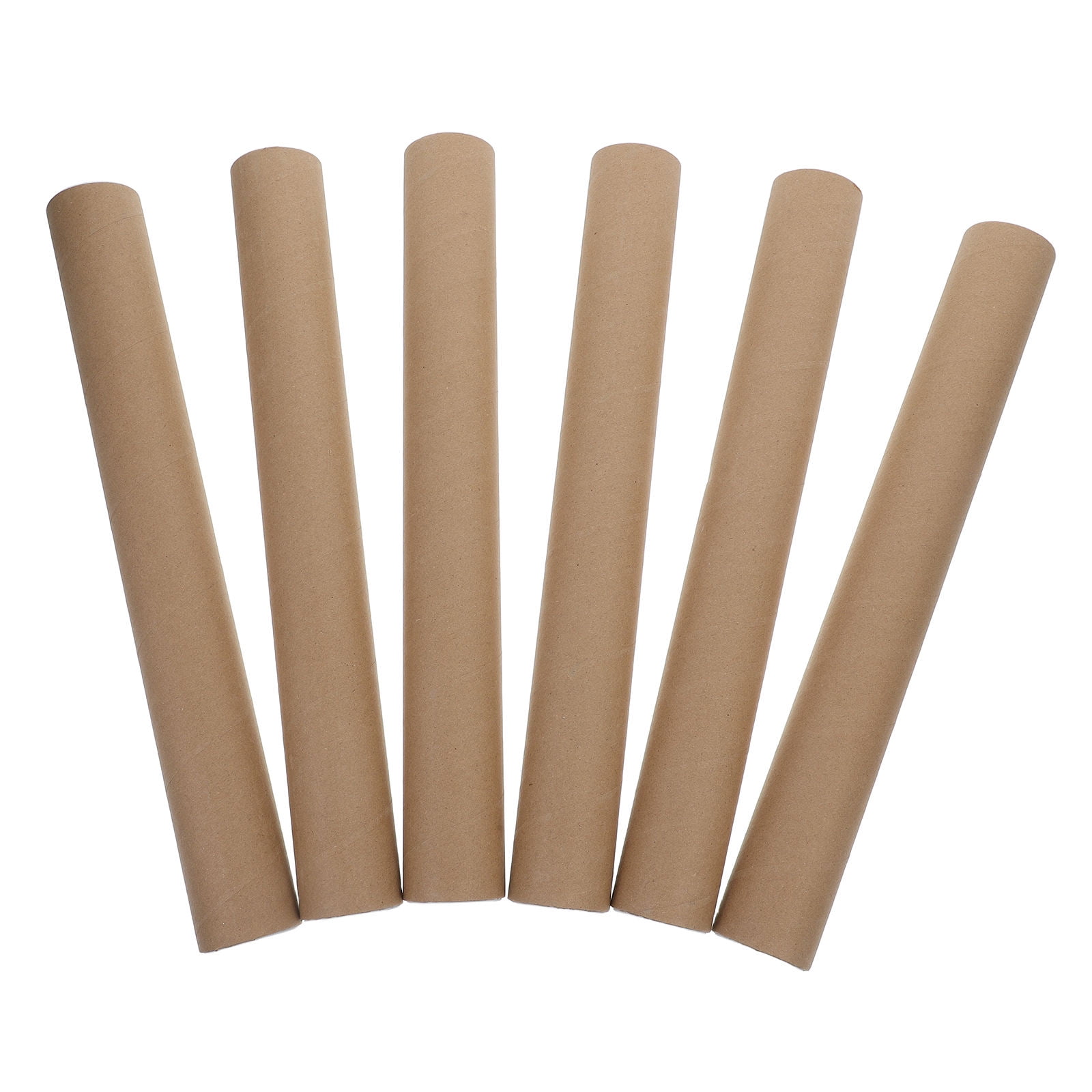 NICEXMAS 6Pcs Paperboard Tubes for Artwork Storage and Transportation ...